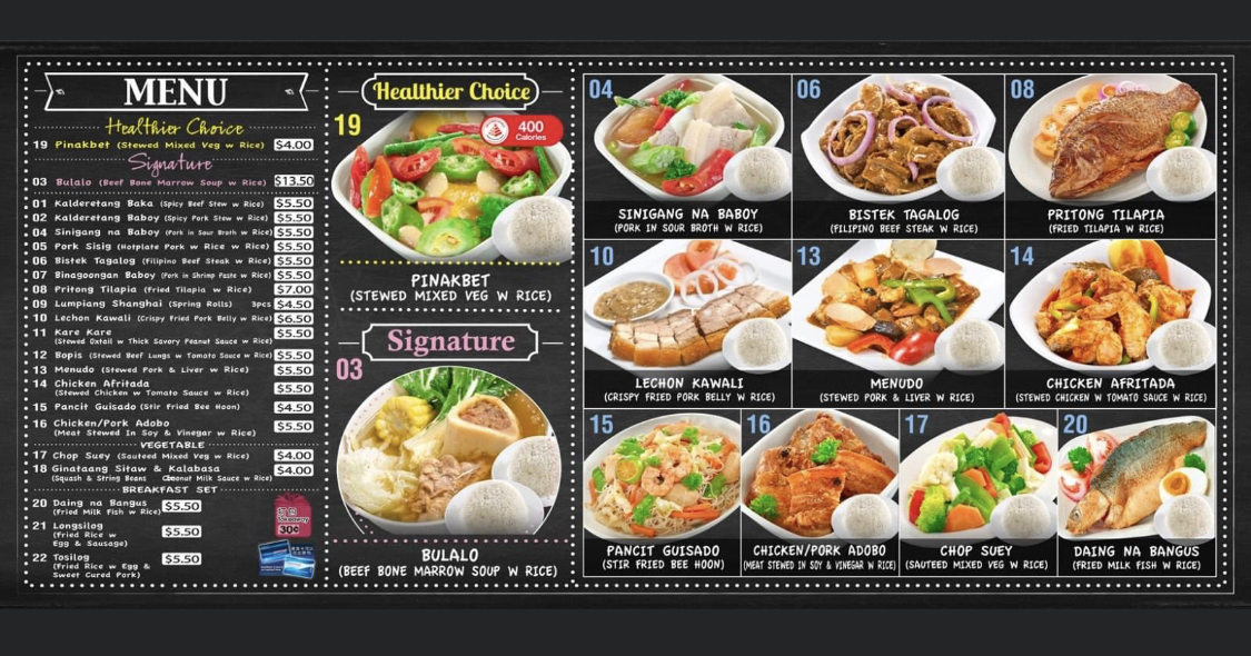 Filipino Cuisine Yew Tee – Hungry Pinoy SG